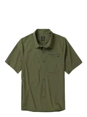 BACKCOUNTRY Slickrock Short-sleeve Button-up Jersey - Kalamata