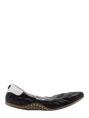 P448 Stella Ballet Flat - Black/white