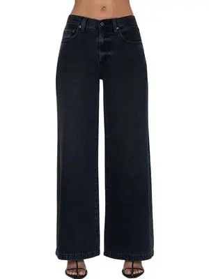 PISTOLA Jadyn High Waist Wide Leg Jeans - Zen