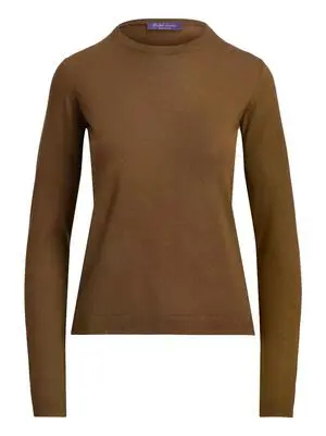 Ralph Lauren Cashmere Round-neck Sweater - Brown