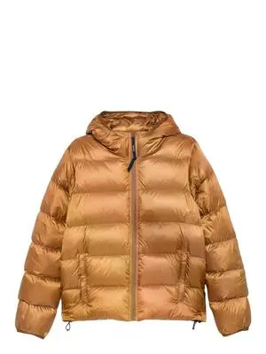Aspesi Hooded Puffer Coat - Brown