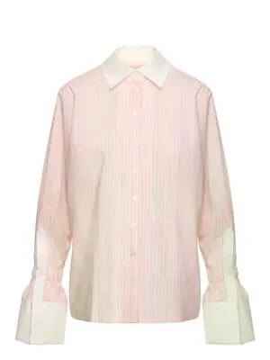 V:PM ATELIER Ginny Striped Shirt - Pink
