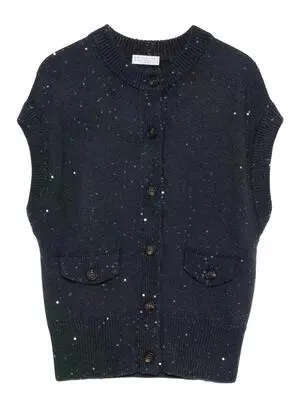 BRUNELLO CUCINELLI Sequin-Embellished Cardigan