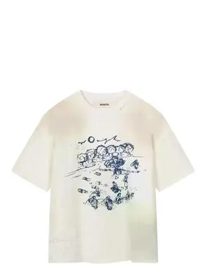 ROUGH. Graphic-print T-shirt - White