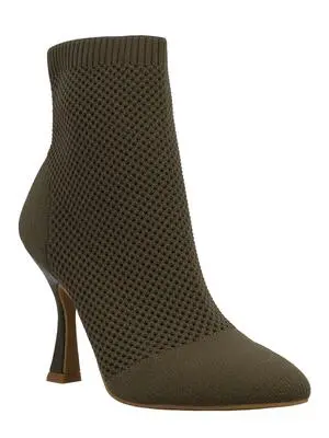 Mia Pamilla Knit Bootie - Khaki