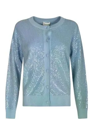 P.A.R.O.S.H Sequin-Embellished Cardigan