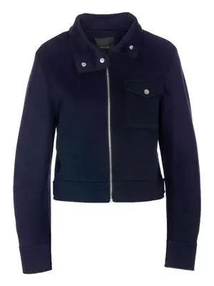 Pinko Zip-front Shirt Jacket - Blue
