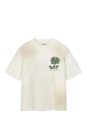 ROUGH. Tree-Print T-Shirt