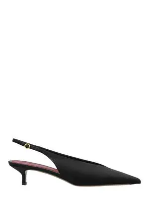 NEOUS Diske Slingback Pointed-toe Pumps - Black