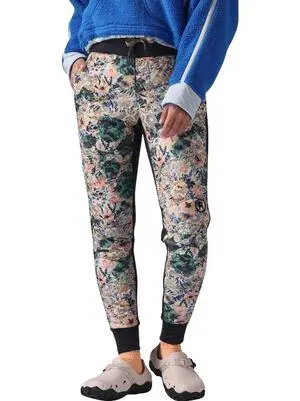BACKCOUNTRY Stansbury ALLIED Down Tights Multi Floral Print