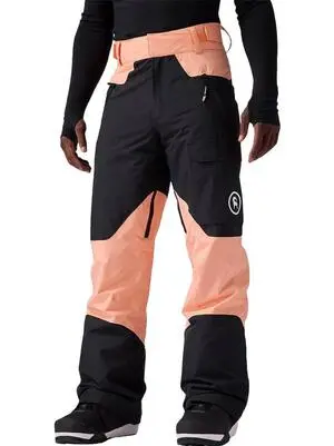 BACKCOUNTRY Crestcruiser Insulated Pant - Black/peach Sky