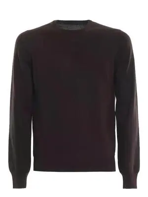 GIUUNO Long-sleeve Sweater - Brown