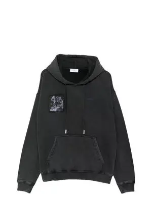 Off-White Graphic-print Hoodie - Black