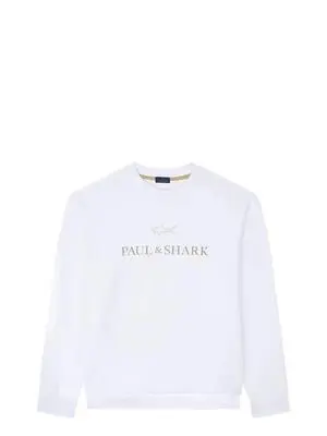 Paul & Shark Logo-print Sweatshirt - White