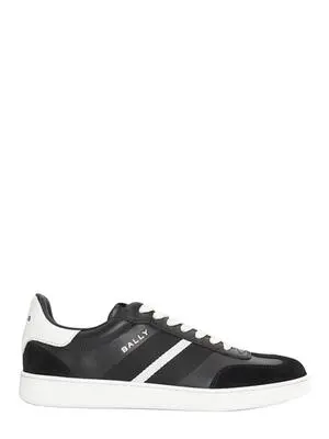 Bally Retro Crest Sneakers - Black/white