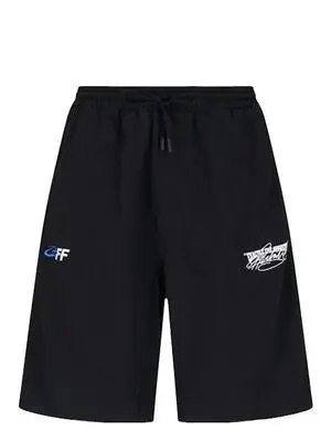 Off-White Arrow Skate Sweatshorts - Black