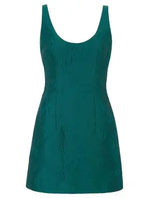 EMILIA WICKSTEAD Einna Mini Dress - Green