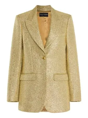 SERGIO HUDSON Sequin Embellished Blazer