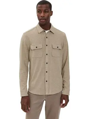 Faherty Brand Legend Sweater Shirt - Timber Twill