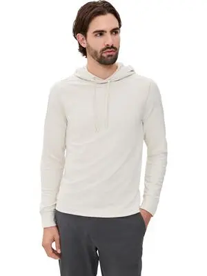 Ralph Lauren Tech Waffle Knit Hoodie Stone Pebble