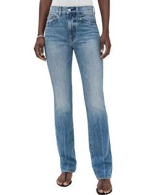 A.L.C. The 917 Slim Straight Jeans - Light Classic Blue
