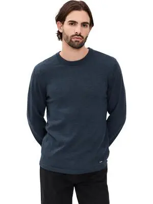 Simkhai Peter Pullover - Deep Teal Melange