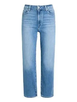 Paige Mason Straight-leg Jeans - Blue