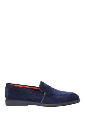SANTONI Leather Loafers