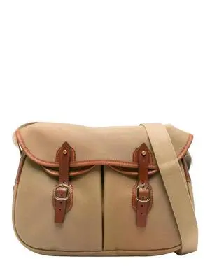 BRADY Leather-trimmed Shoulder Bag - Brown