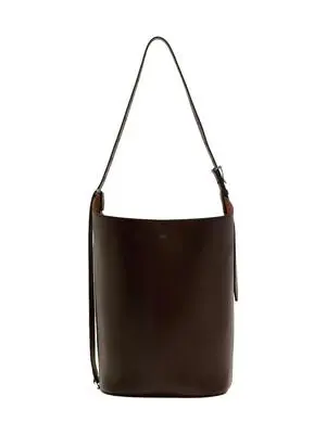 Proenza Schouler Buckle-fastening Leather Tote Bag - Brown