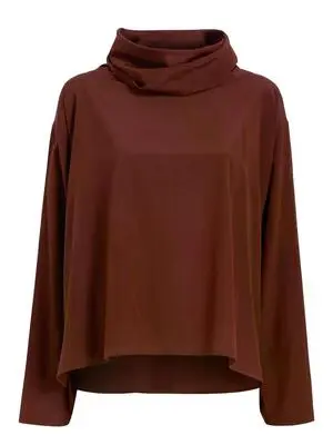 Proenza Schouler Roll-neck Top - Brown