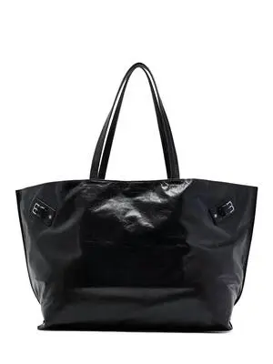 Proenza Schouler Large Days Carryall Buckle-detail Tote Bag - Black