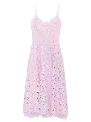 Simkhai Floral-lace Midi Dress - Pink