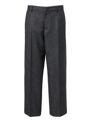 Gucci Wool Straight Pants - Grey