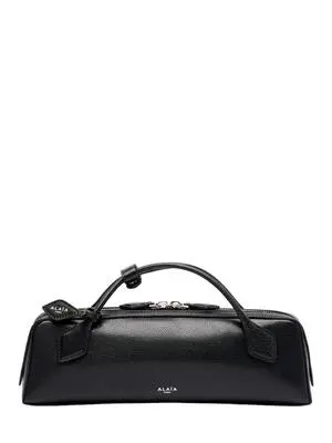 Alaïa Le Teckel Small Leather Clutch - Black