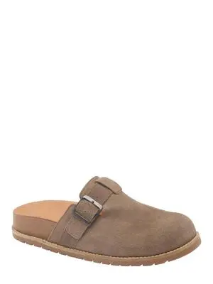 CHOCOLAT BLU Yuko Clog Taupe Suede
