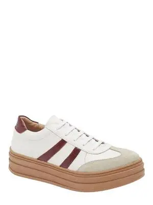 CHOCOLAT BLU Valox Sneaker Wine-white Leather