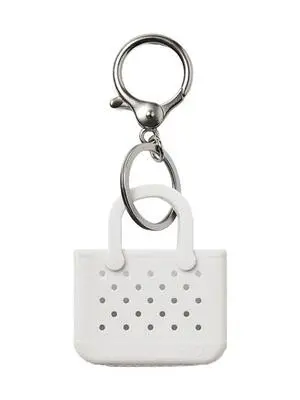 BOGG BAG Tiny Totes Bag Charm For Shore White