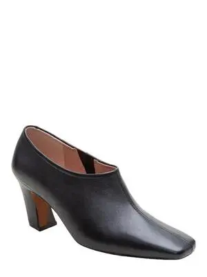 Linea Paolo Gianni Leather Bootie - Black