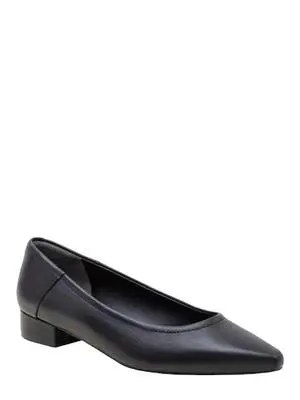 Linea Paolo Becky Leather Pumps - Black