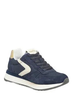 SOFFT Janey Lace-Up Sneakers Navy