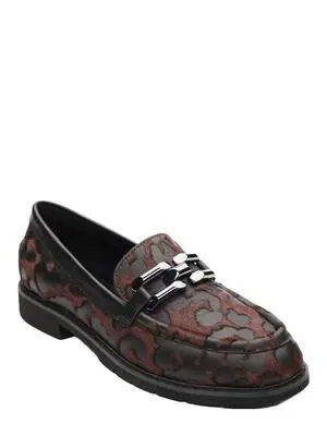 Sanctuary Whitney Calf Hair Loafer - Black-brown