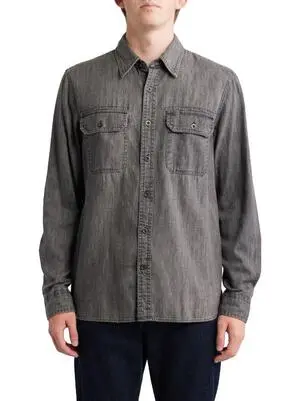 Ag Curtis Classic Fit Button-up Work Shirt - Aspen