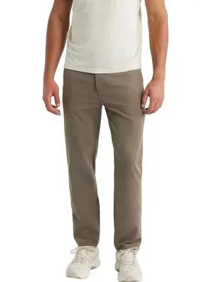 FREE FLY Passage 5-pocket Travel Pants - Tobacco