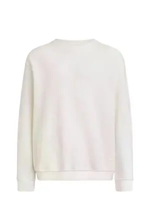 12 STOREEZ Textured Crew-neck Sweatshirt - White