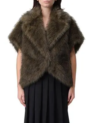 Liviana Conti Fur Coat - Green