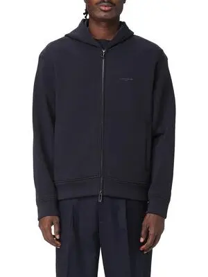 Emporio Armani Full Zip Hoodie - Blue