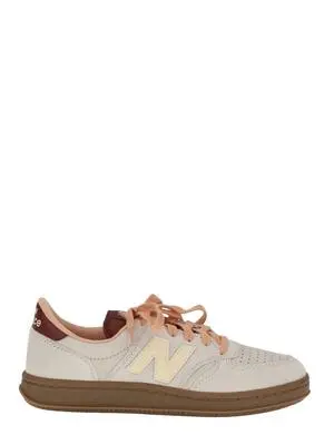 NEW BALANCE Lace-Up Sneakers Beige