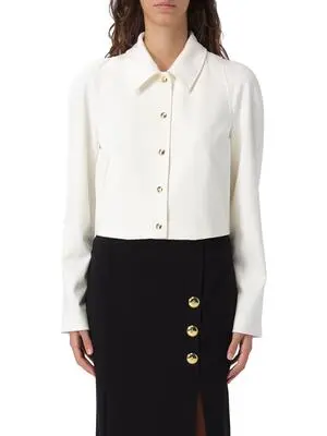 Pinko Cropped Jacket - White