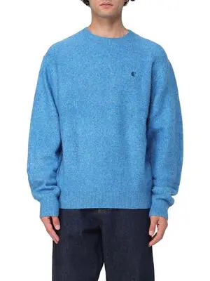 Carhartt Work In Progress Sweater - Gnawed Blue